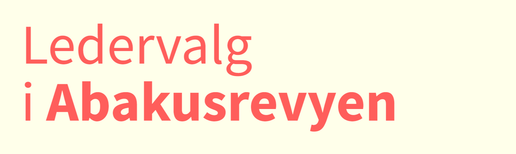 Allmøte i Abakusrevyen | Abakus.no